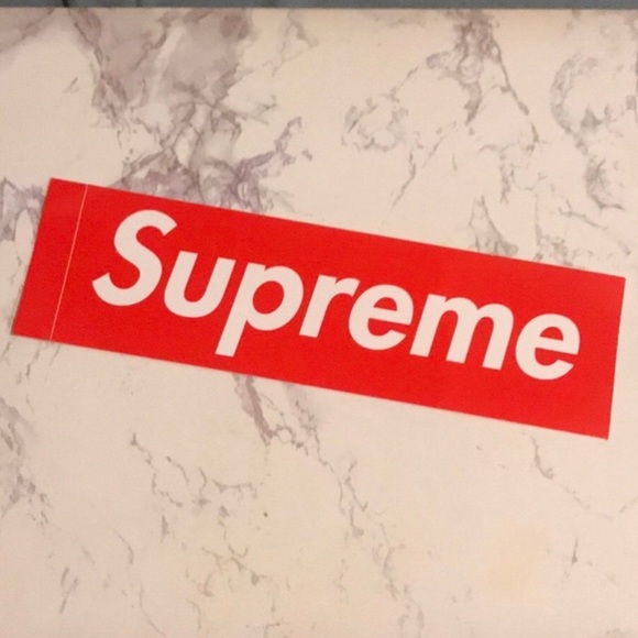 Supreme | Other | Authentic Supreme Box Logo Sticker Decal | Poshmark